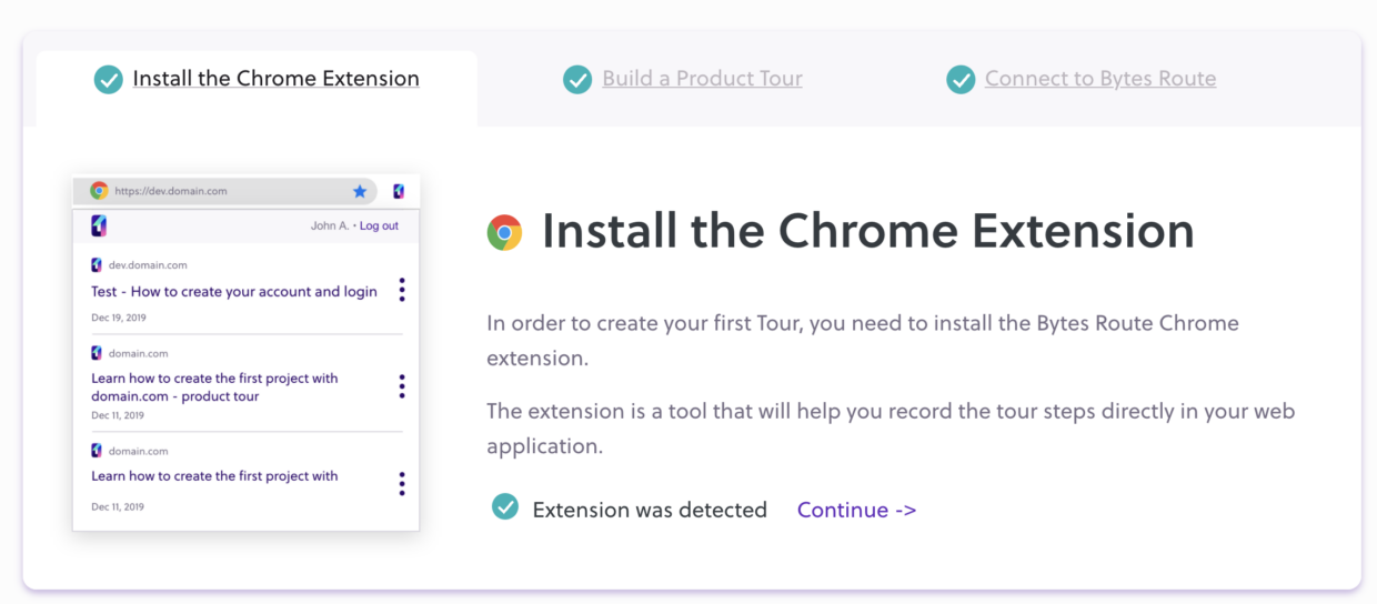 Getting Started With Bytes Route