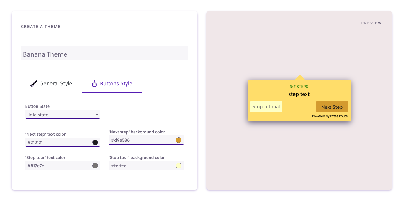 How to create and apply a new UI theme